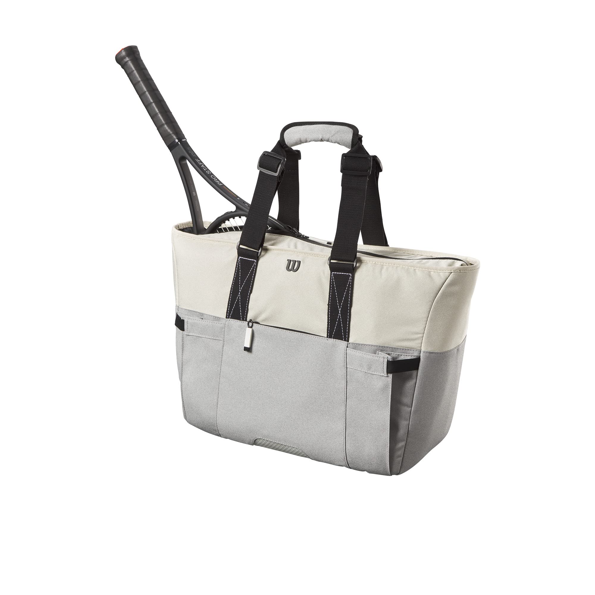 Mua WILSON Lifestyle Tote Tennis Racket Bag - Grey/Blue, Holds up to 2 ...