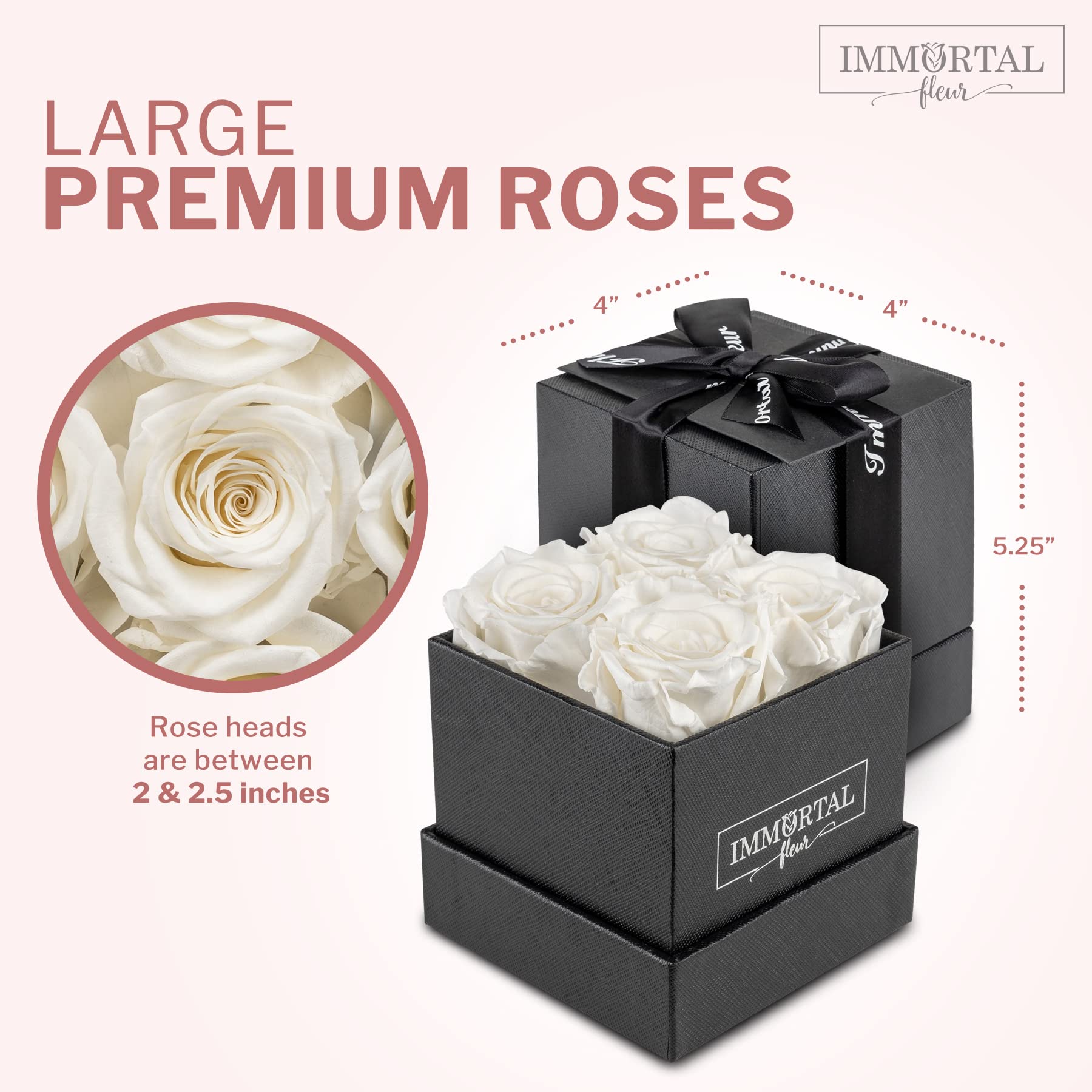 Mua Preserved Roses In A Box, Preserved Flowers, Forever Roses Box, Mom ...