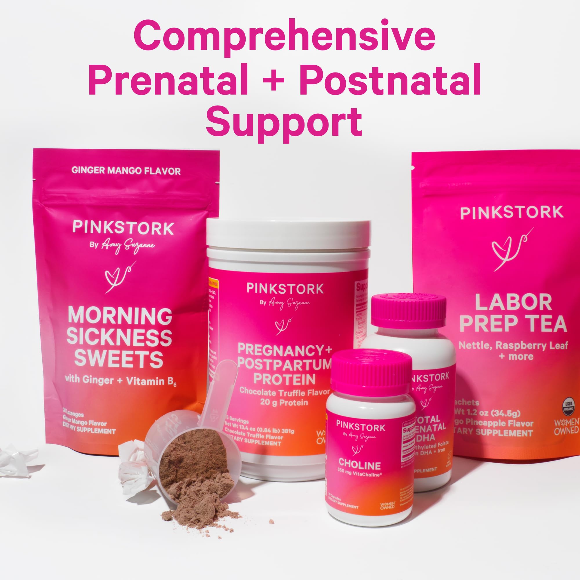 Mua Pink Stork Pregnancy and Postpartum Protein Powder - 20 g Chocolate ...