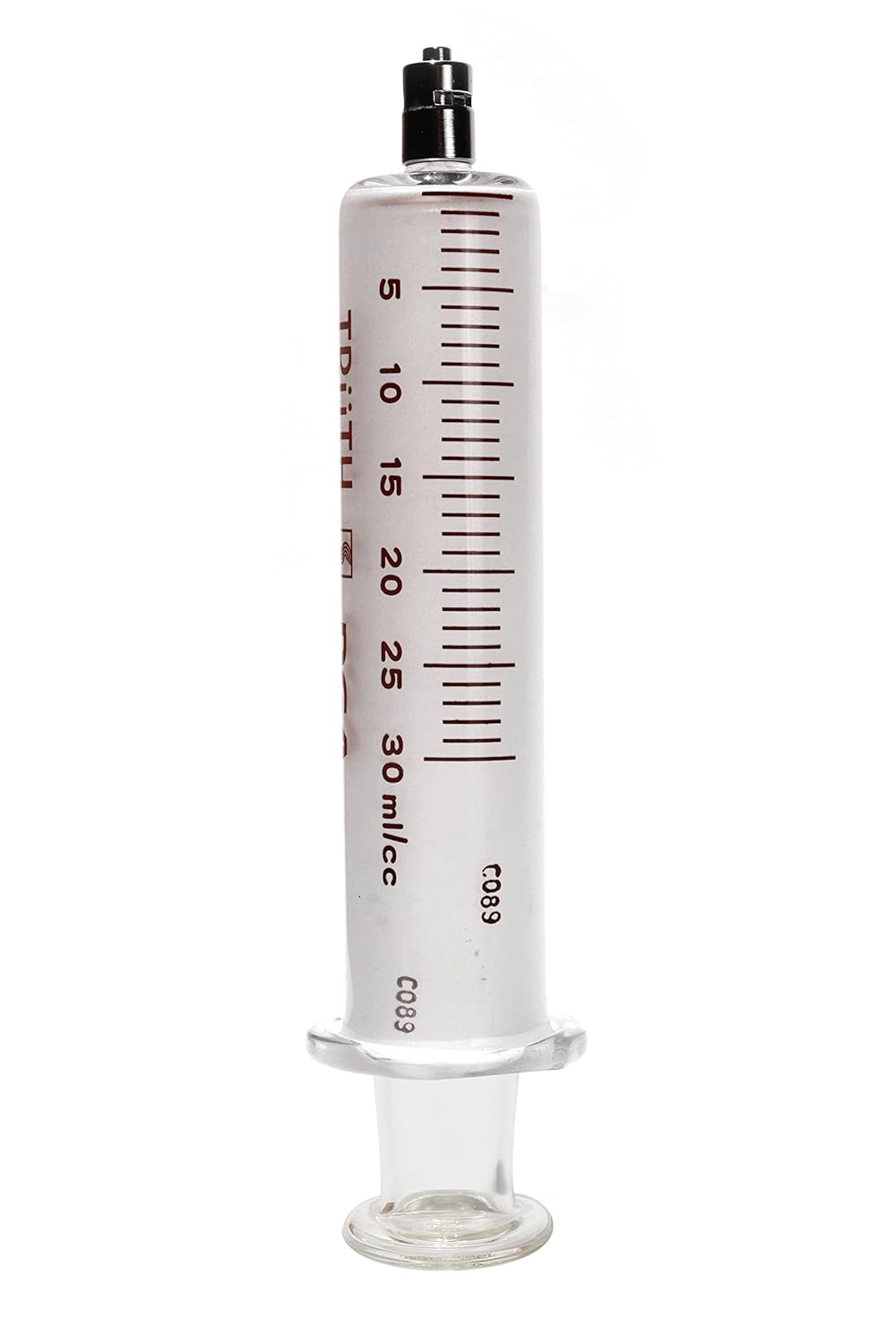 30ml DGA TRUTH Glass Syringe - 3 Way Stopcock - Padded Carrying Case ...