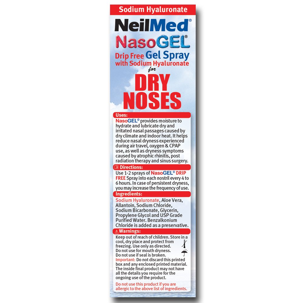 Mua NeilMed Nasogel Drip Free Gel Spray, 1 Fluid Ounce, Sinus Relief ...