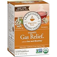 Amazon.com : Traditional Medicinals Organic Gas Relief Chamomile Mint ...
