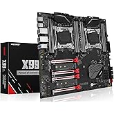 Amazon.com: MACHINIST X99 Dual CPU Motherboard, LGA 2011-V3 Computer Server Motherboards (Intel ...