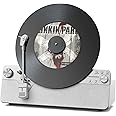 Amazon.com: MYKESONIC Vertical Automatic Record Player Bluetooth, Belt Drive Vinyl Turntable ...