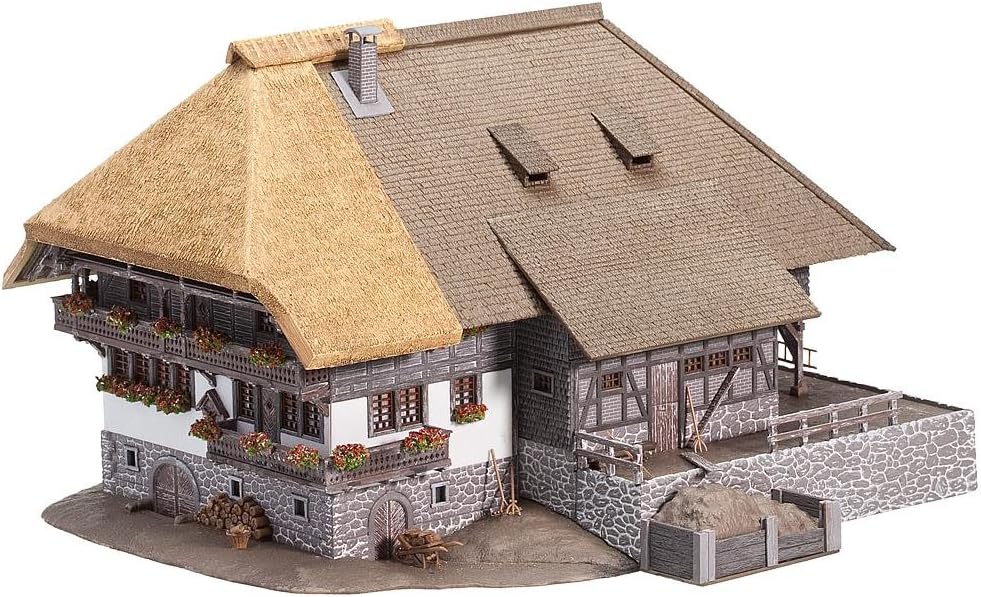 Faller 130534 Black Forest Farm HO Scale Building Kit – BigaMart
