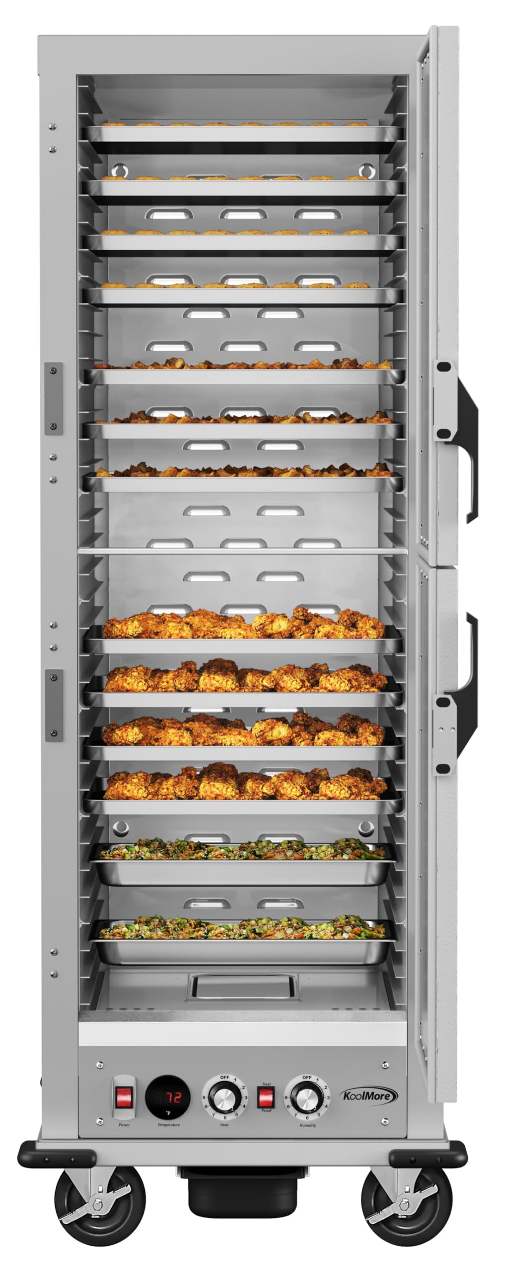 KoolMore 33 in. Commercial Insulated Heated Holding/Proofing Cabinet ...