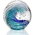 Amazon.com: Azure Wave Art Glass Sphere : Home & Kitchen