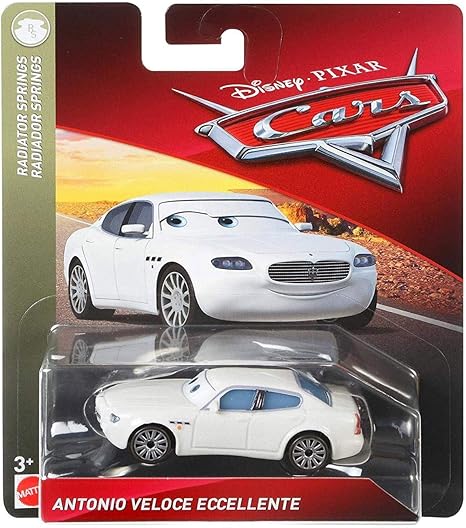 Amazon.com: Disney Pixar Cars Antonio Veloce Eccellente: Toys & Games