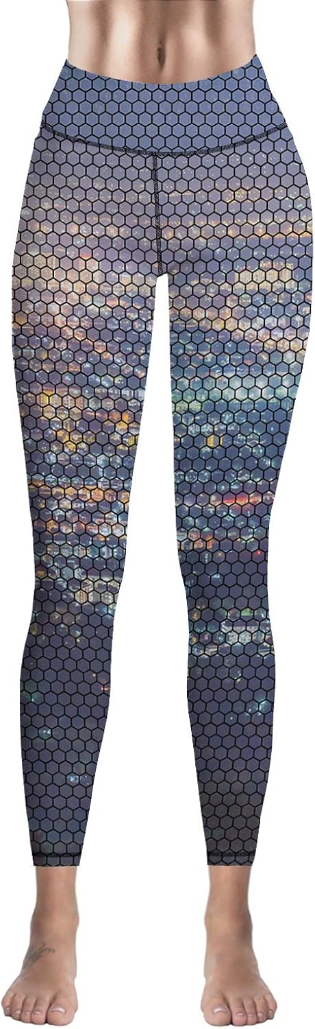 Amazon.com: Custom Women Legging Japanese Style Printed High Waist ...