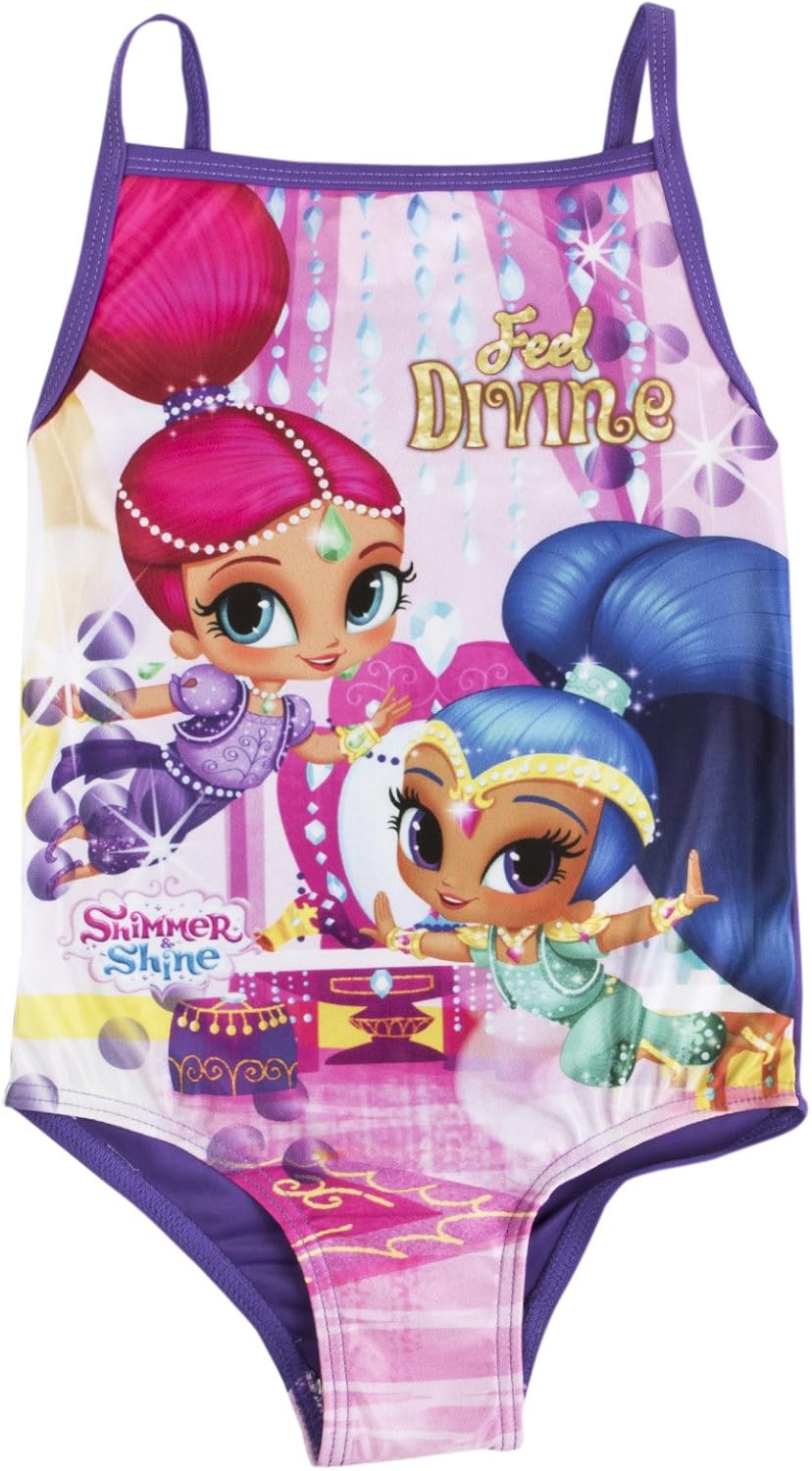 Shimmer and Shine Girls Swimming Costume : Amazon.co.uk: Toys & Games