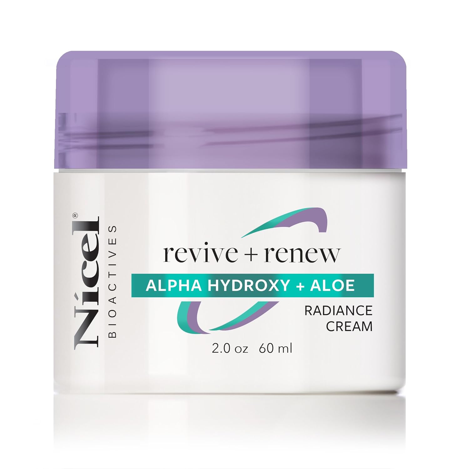 Amazon.com : Nicel Revive+Renew Alpha Hydroxy+Aloe Cream 2oz : Body ...