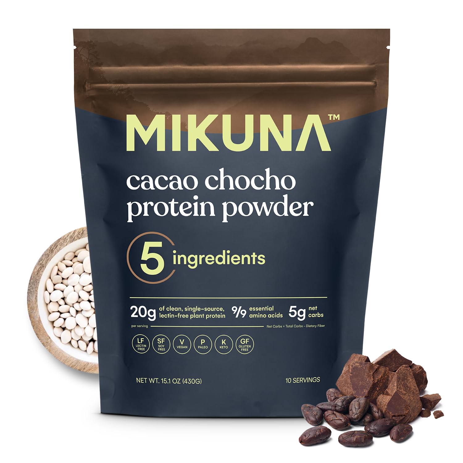 Mua Mikuna Vegan Protein Powder (Cacao, 10 Servings) - Plant Based ...