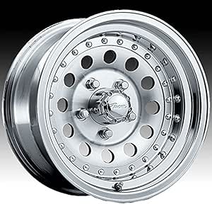 Amazon.com: Pacer Aluminum 15x7 Machined Wheel / Rim 5x5.5 with a -7mm ...