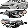 Amazon.com: LED Headlights Assembly, Driver & Passenger Side ...