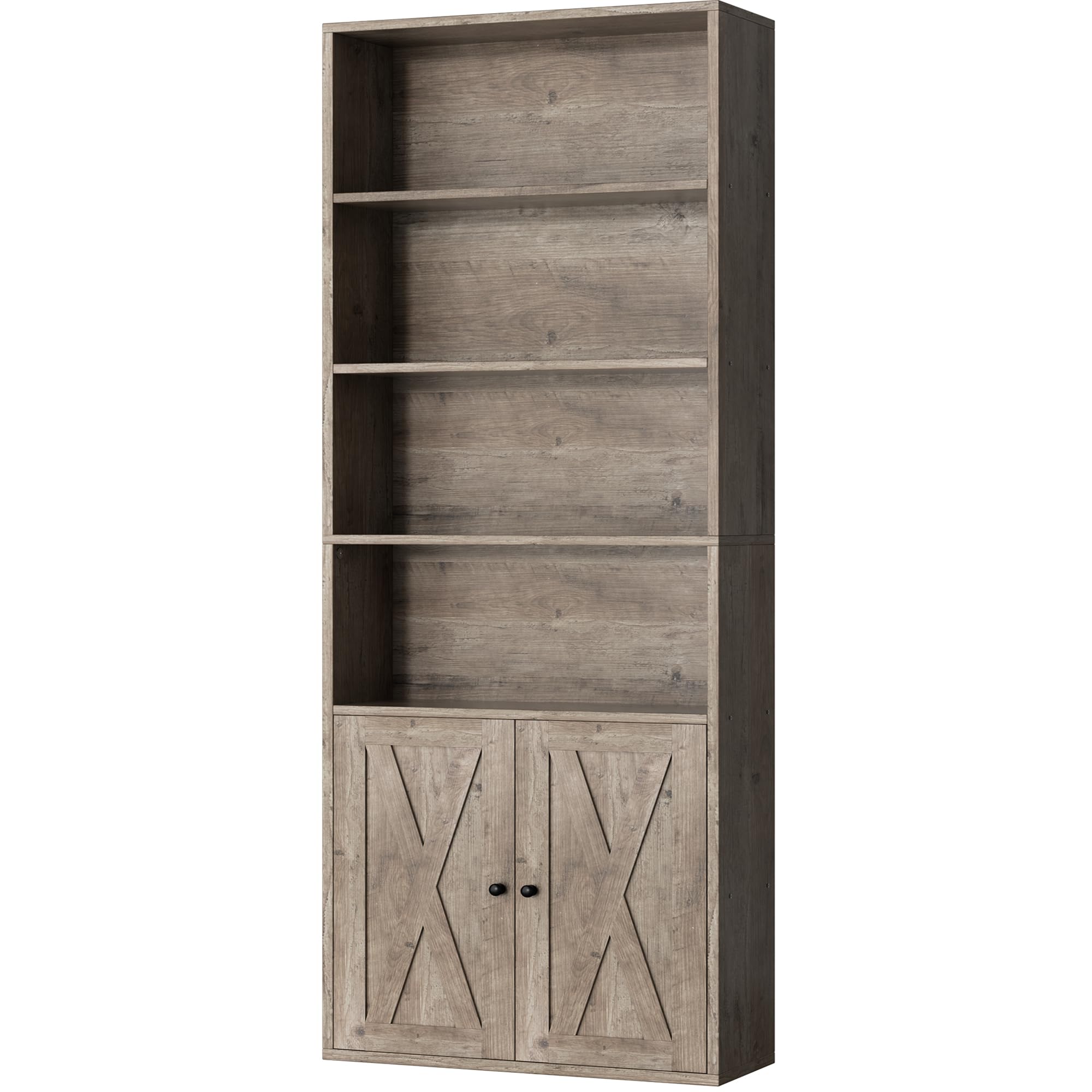Shintenchi Bookshelf, Industrial Bookshelves and Bookcases with Doors ...
