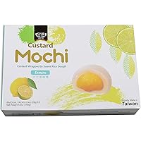 Amazon.com: Japanese Custard Mochi - Lemon Flavor- Japanese Mochi 168g ...