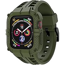 Tactical Apple Watch Band Rugged IWatch Case Stealth Rhino