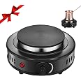 Amazon.com: Artilife Mini Hot Plate Small Hot Plate Electric Hot Plate ...