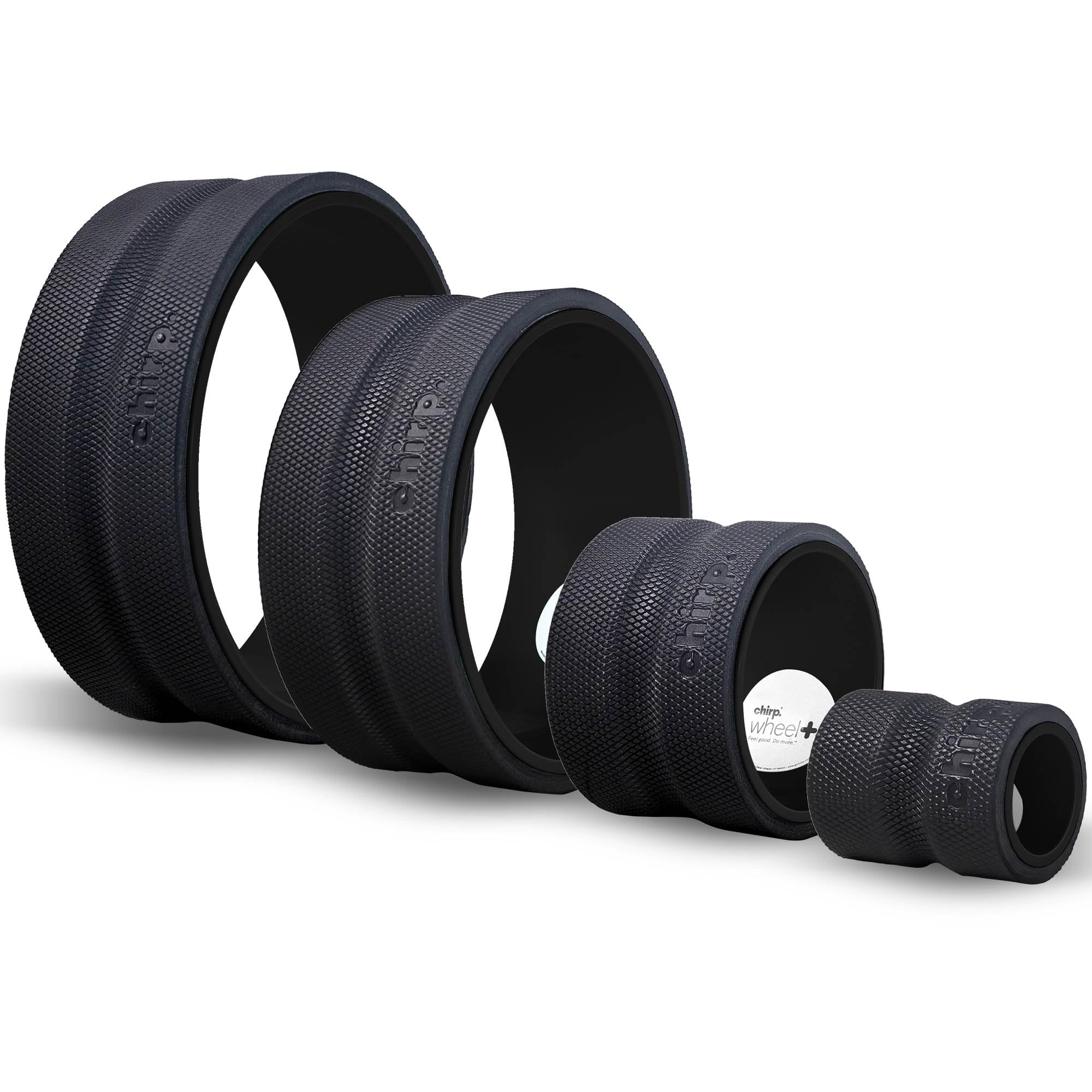 Chirp Wheel Foam Roller – Targeted Back & Neck Relief, Lumbar Spine ...