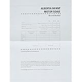 Alberta Infant Motor Scale Score Sheets (AIMS): Package of 50 Score ...