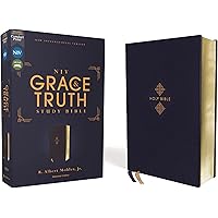 NIV, The Grace and Truth Study Bible, Personal Size, Hardcover, Red ...
