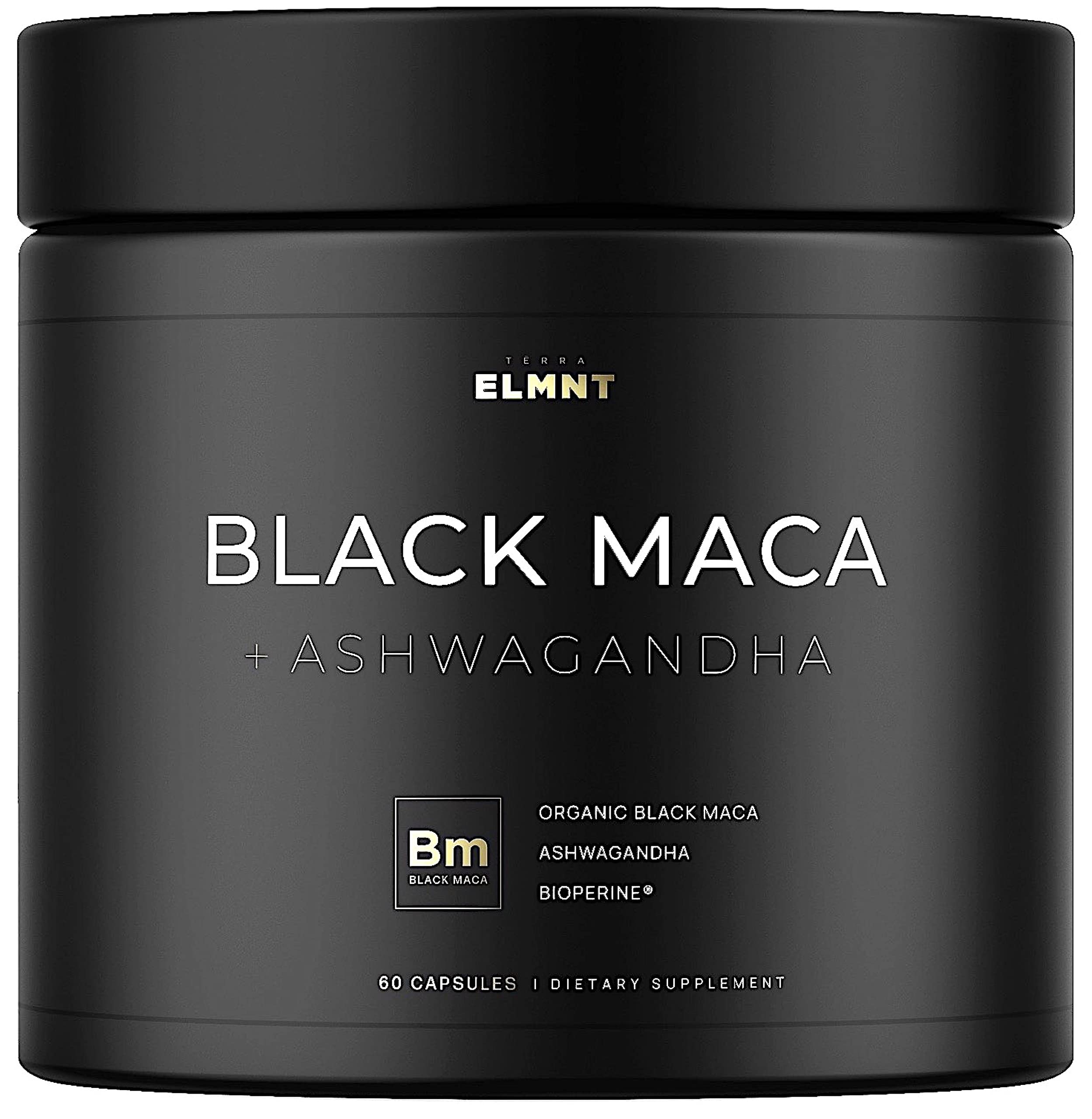 Mua ELMNT 40,000mg 40x Strength Organic Black Maca Root with Ashwagandha - Highest Potency Black ...