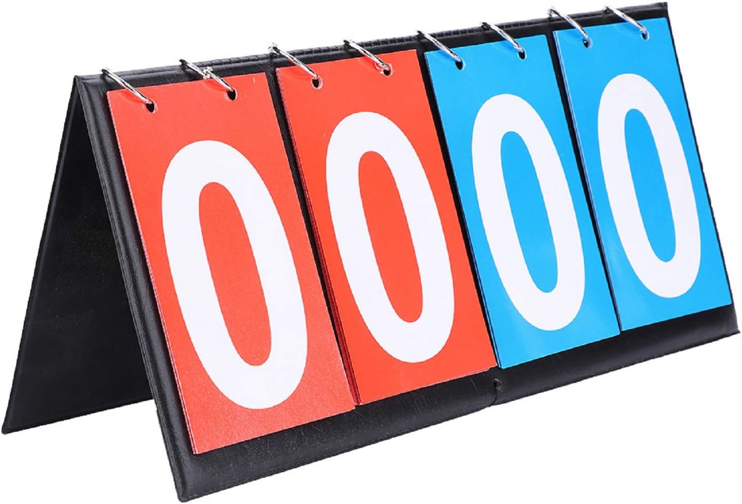 Wallfire Sports Scoreboard, Portable 4 Digits Waterproof Tabletop Flip ...