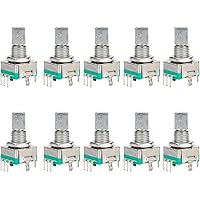 Amazon.com: DIYhz 10 Pcs EC11 Rotary Encoder Dode Switch Audio Digital ...