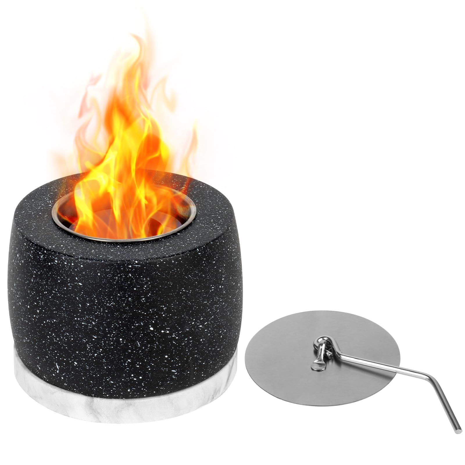 Mua Cogesu Tabletop Fire Pit, Portable Concrete Fire Pit, Fire Bowl ...