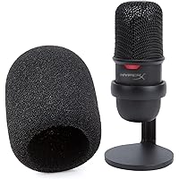 Amazon.com: HyperX SoloCast Mic Pop Filter - Professional 4 Inch 3 ...
