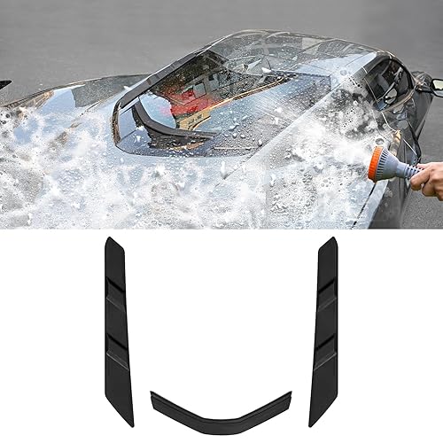 Rear Engine Bay Vent Covers for Washing fit for Corvette C8 Stingray ...