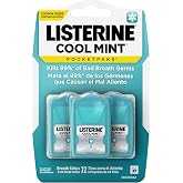 Amazon.com : Listerine Cool Mint Pocketpaks Breath Strips Kills Bad ...