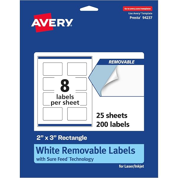 1x3 Inch Permanent Adhesive Blank Labels 450 Count 1x3 Permanent ...