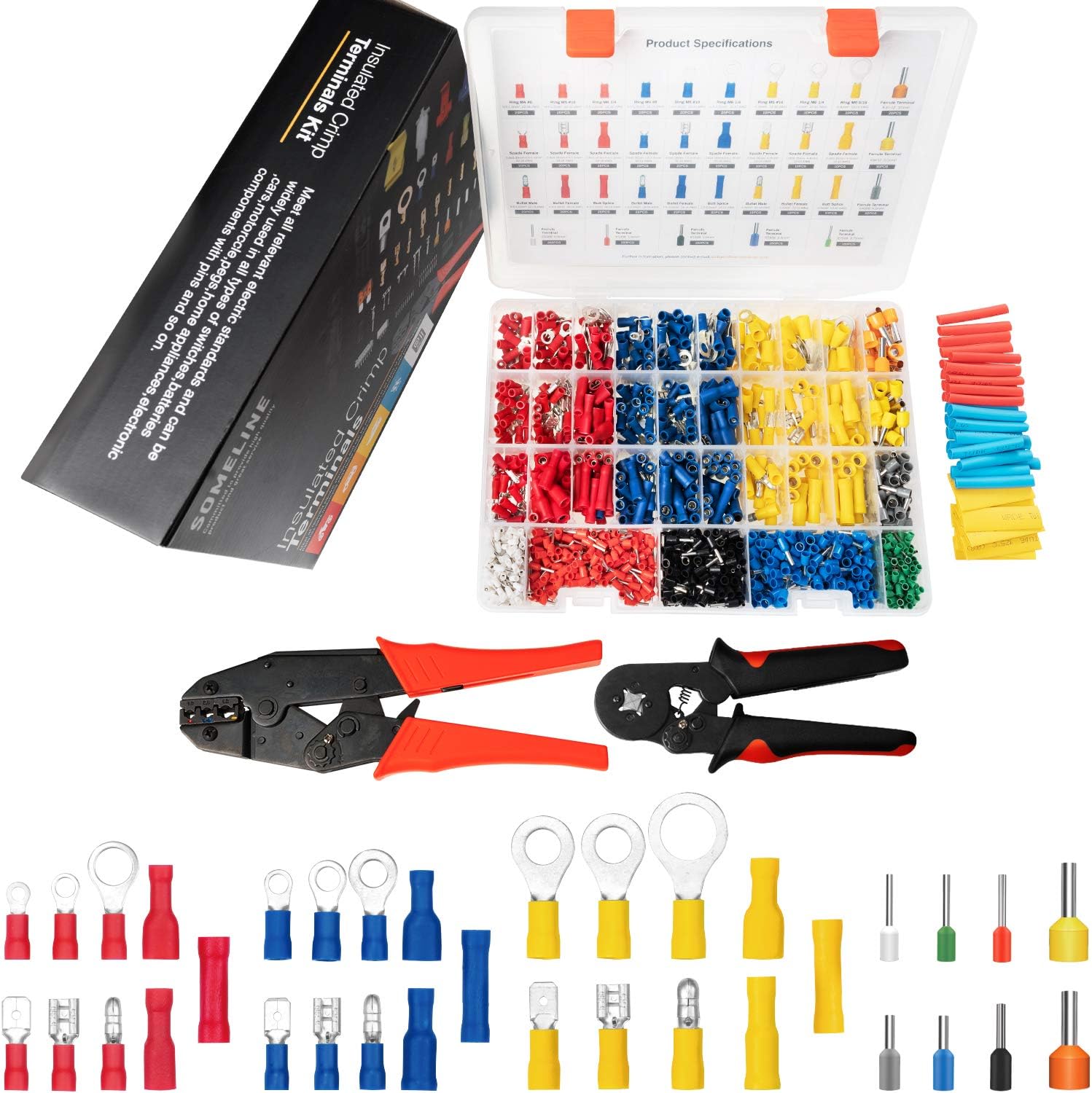 Insulated Terminal Cable Crimping Terminals Pin End Ferrules Cord End ...