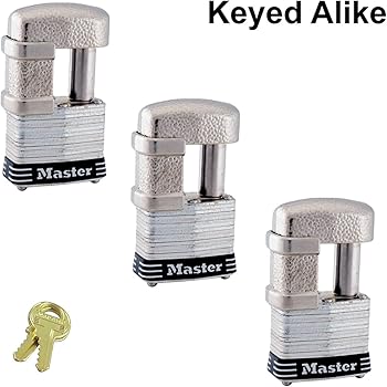 Amazon.com: Master Lock - (3) Keyed Alike Trailer & Multi Purpose ...