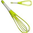 Amazon.com: Iconikal 12-Inch Collapsible 2-In-1 Balloon/Flat Whisk ...