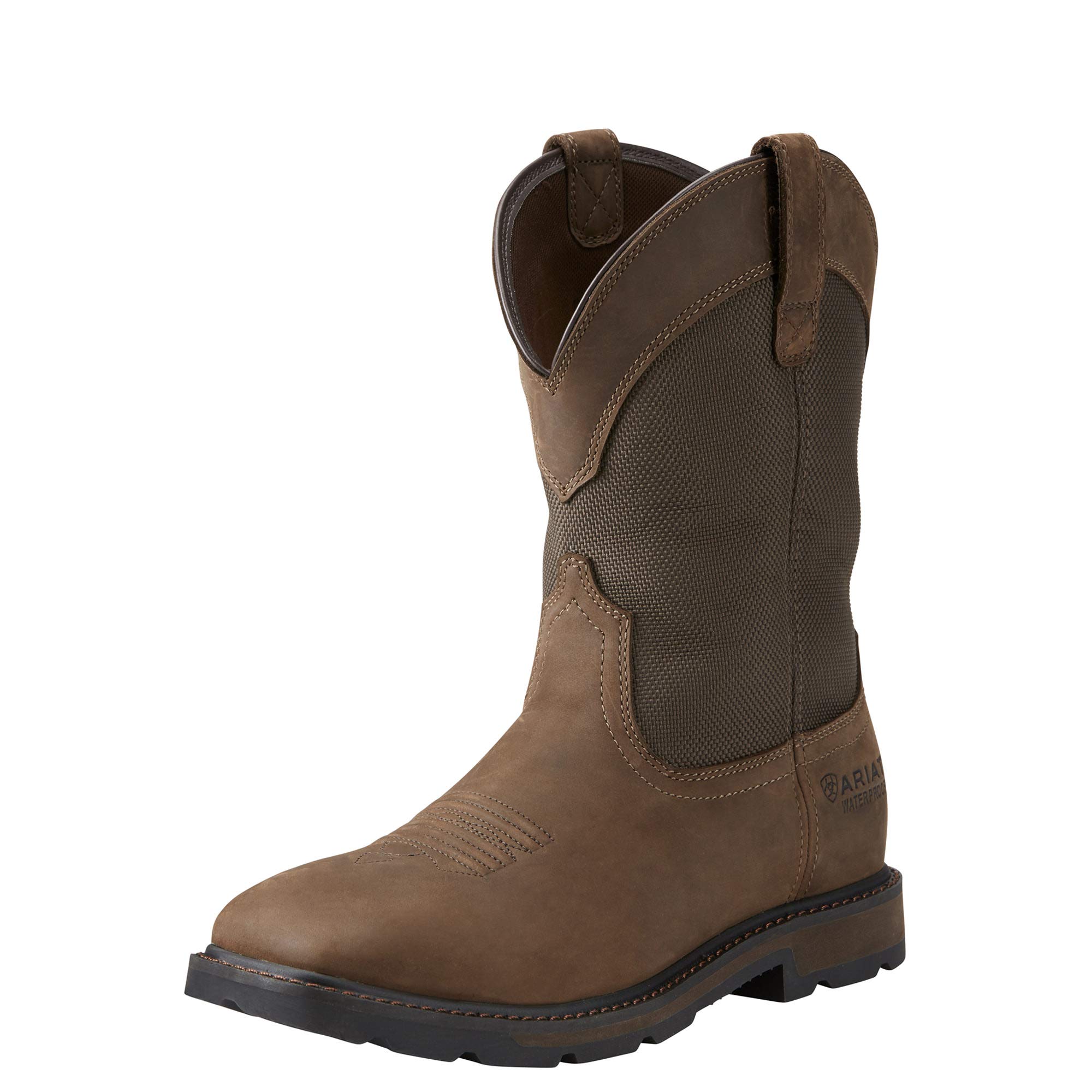 Ariat Groundbreaker Wide Square Toe Waterproof Steel Toe Work Boots ...