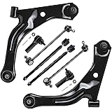 Amazon.com: Detroit Axle - 8pc Front End Suspension Kit for Ford 2009-2012 Escape, 2010-2011 ...