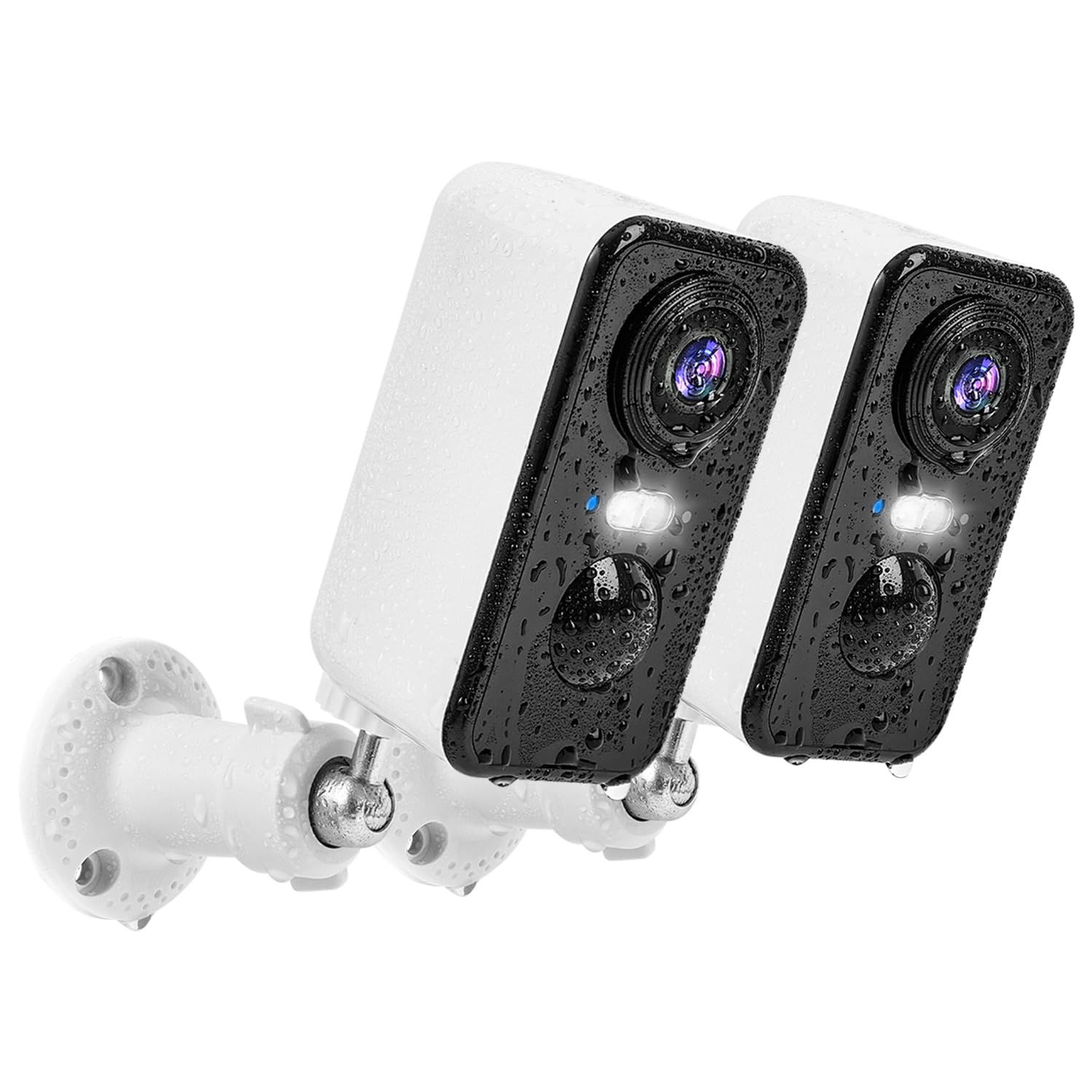 Wireless Cameras for Home Security Outdoor, 2K Color Night Vision ...