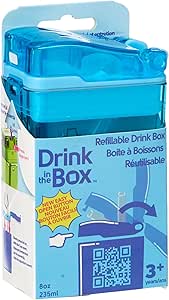 Amazon.com: Drink in the Box Eco-Friendly Reusable Drink and Juice Box ...
