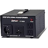Amazon.com: LiteFuze LT Series 5000 Watt Voltage Converter Transformer Step Up/Down - 110v to ...