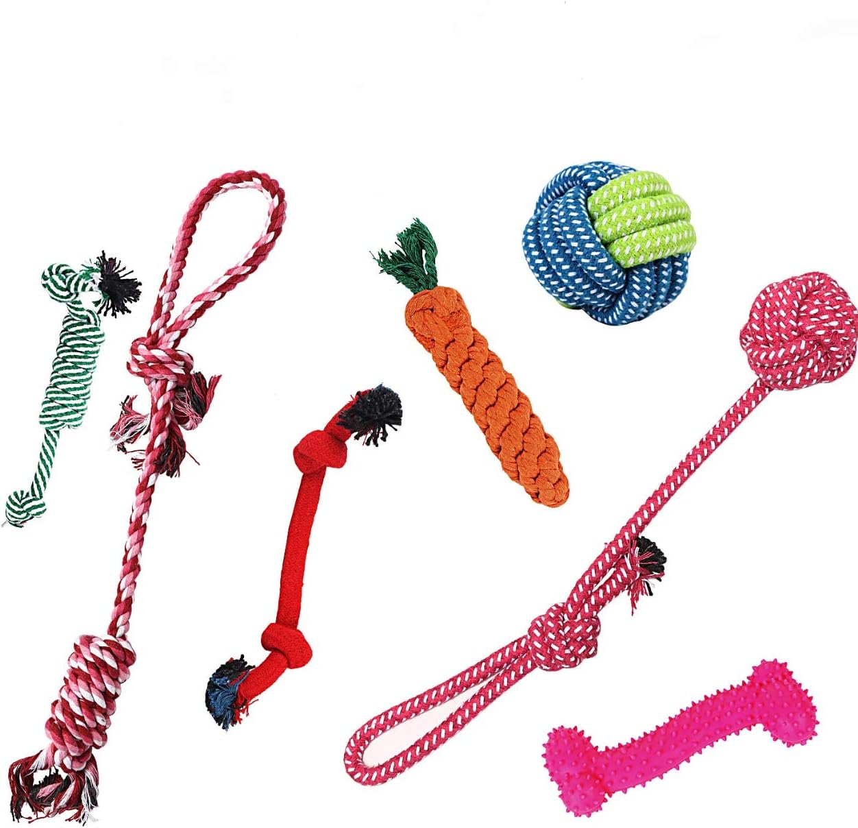 Sensational Sevens – 7 Pack Dog Toys – Great for Boredom in Dogs and ...