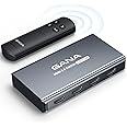 Amazon.com: HDMI Switch 3 in 1 Out 4K@60Hz, GANA HDMI Splitter Switcher with Remote, Aluminum ...