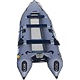 Amazon.com : BRIS 14.1ft Inflatable Boat Inflatable Kayak 3 person ...