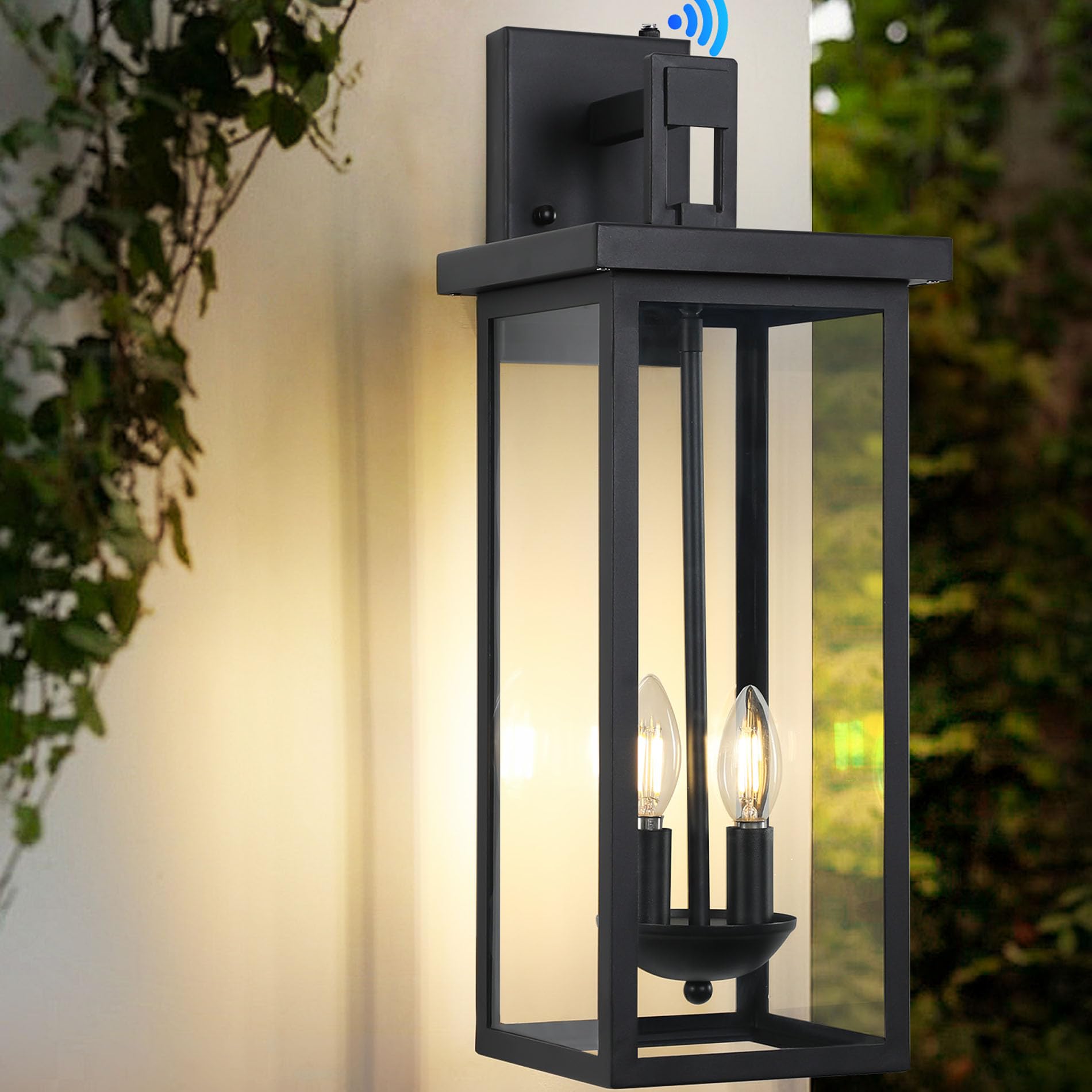 ZSMAIKU 22 Inch Extra Large Outdoor Wall Lights Dusk to Dawn,Exterior ...
