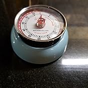 Eddingtons Magnetic Retro Timer, Sax Blue: Amazon.co.uk: Kitchen & Home