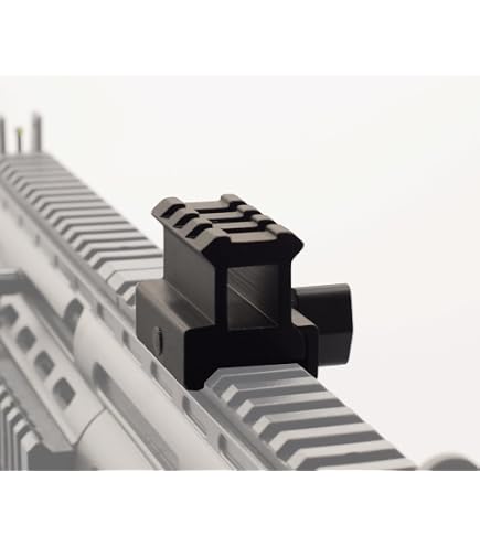 Picatinny Riser Mount 45 Degree Angled Riser Mount - 1 Inch Micro Mini ...