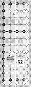 Amazon.com: Creative Grids 4.5" x 12.5" Rectangle Quilting Ruler ...