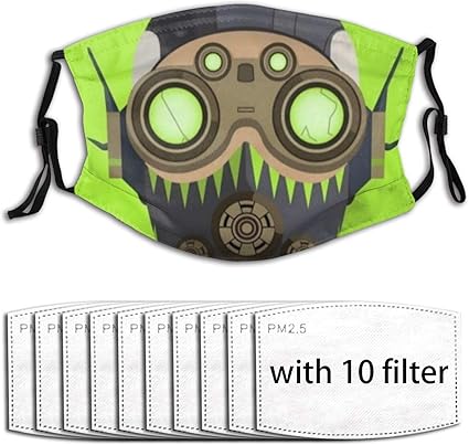 Mask Octane Apex Legends Adult Adjustable Wind and Dust-Proof with ...
