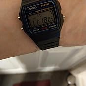Casio Men's F91W-1 Classic Black Digital Resin Strap Watch: Amazon.co ...